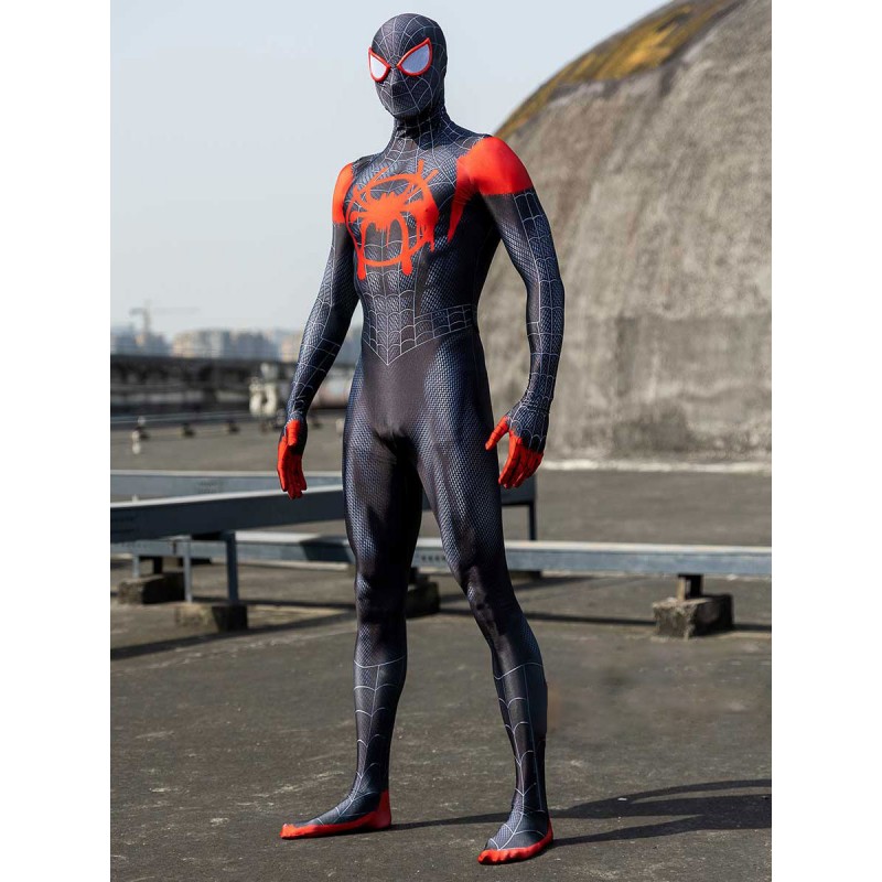 Marvel Comics Cosplay SpiderMan Into the SpiderVerse Miles Morales ...