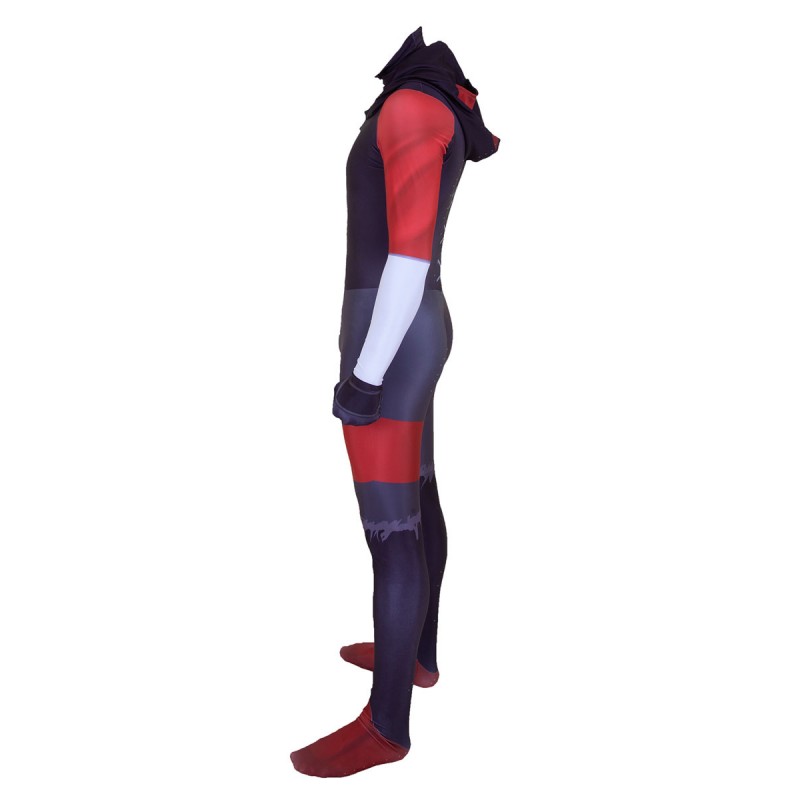 Fortnite Cosplay Samsung S10 Ikonik Skin Tuta Cosplay Zentai Halloween
