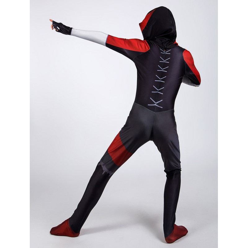 Fortnite Cosplay Samsung S10 Ikonik Skin Tuta Cosplay Zentai Halloween