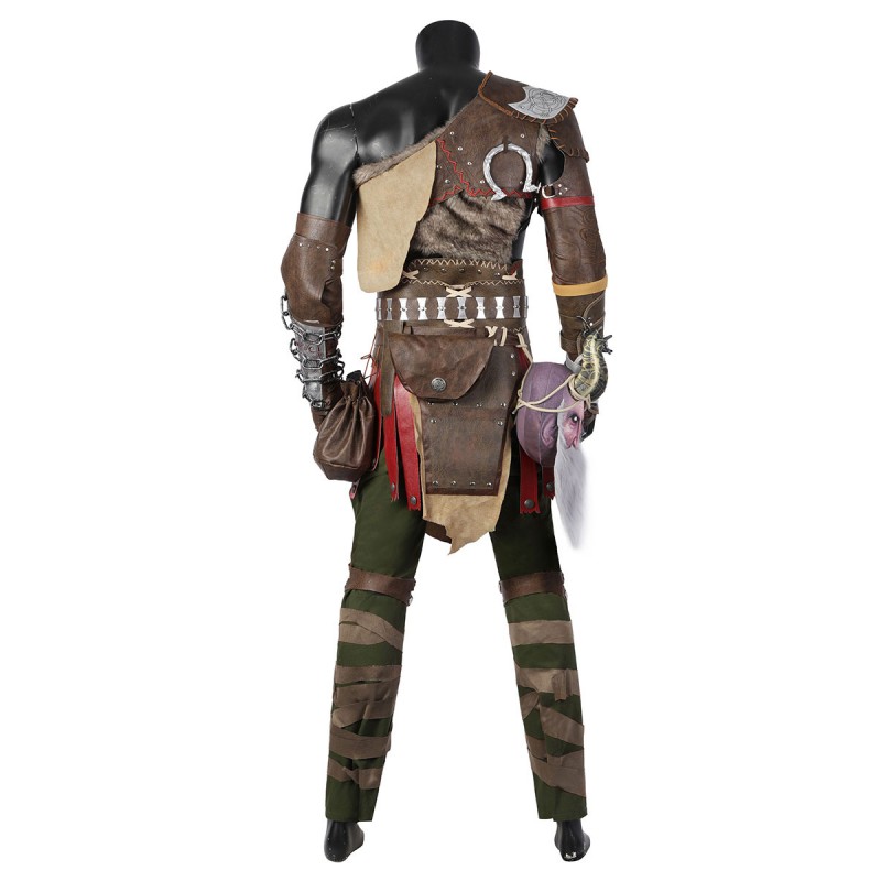 God of War Gioco Cosplay Ragnarok Kratos Costumi Cosplay Carnevale