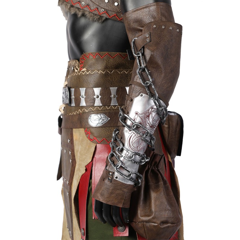 God of War Gioco Cosplay Ragnarok Kratos Costumi Cosplay Carnevale