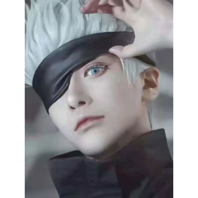 Jujutsu Kaisen Sorcery Fight Gojo Satoru Blindfold Black Eye Patch ...